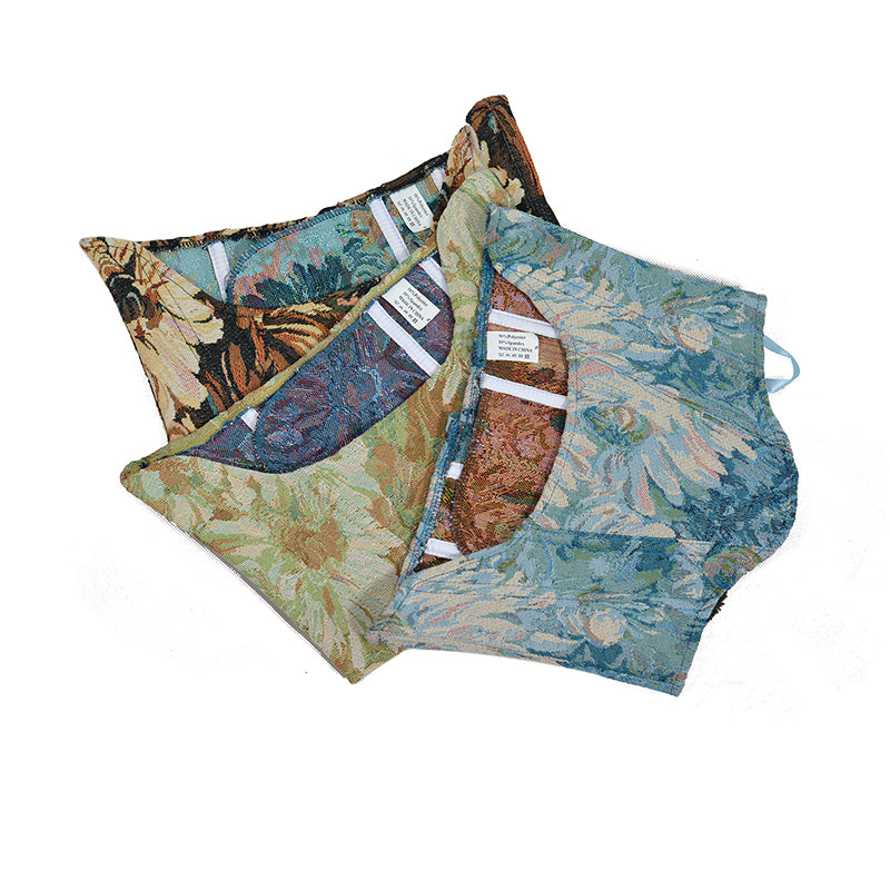 Vintage impressionist floral Underbust Corset – Clioce
