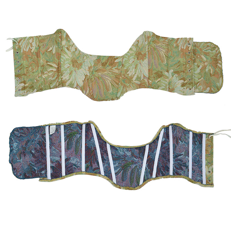 Vintage impressionist floral Underbust Corset – Clioce